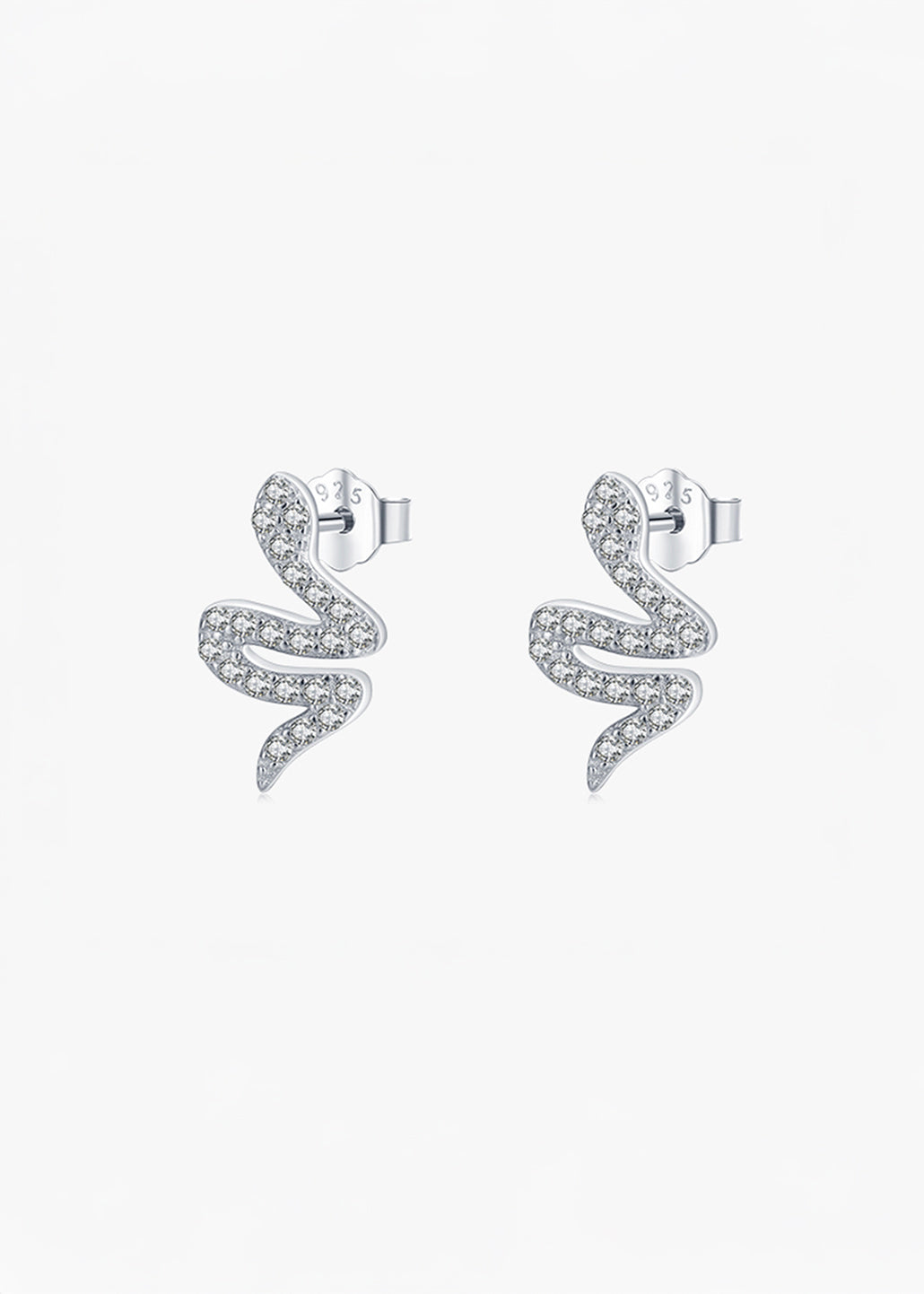 Shining Snake zarcillos de Plata 925 | POSH GALLERY JEWELRY